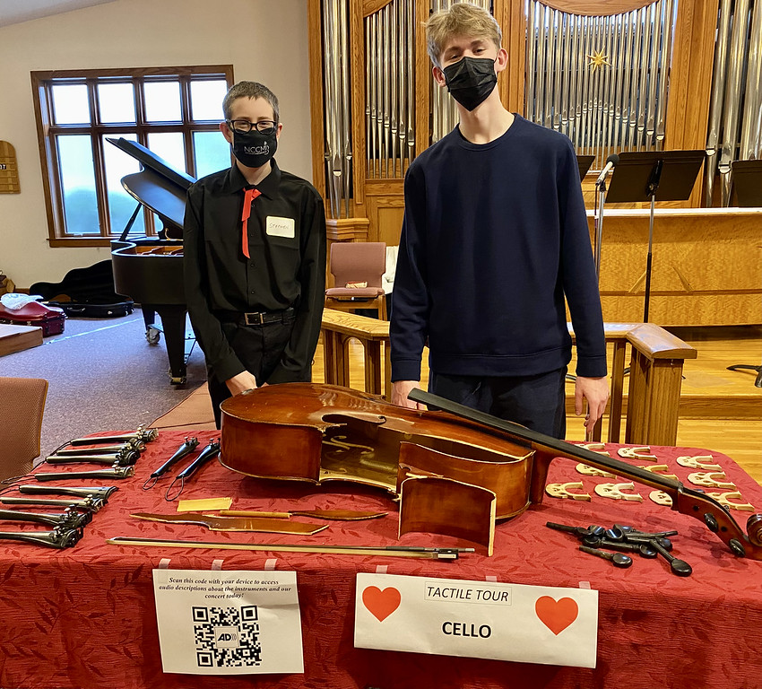 Impact Series: Valentine's Concert with Tactile Tour of Instruments