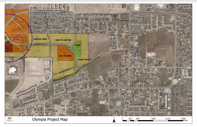 It has begun! The first Olympia construction project is underway | Herriman, Utah News