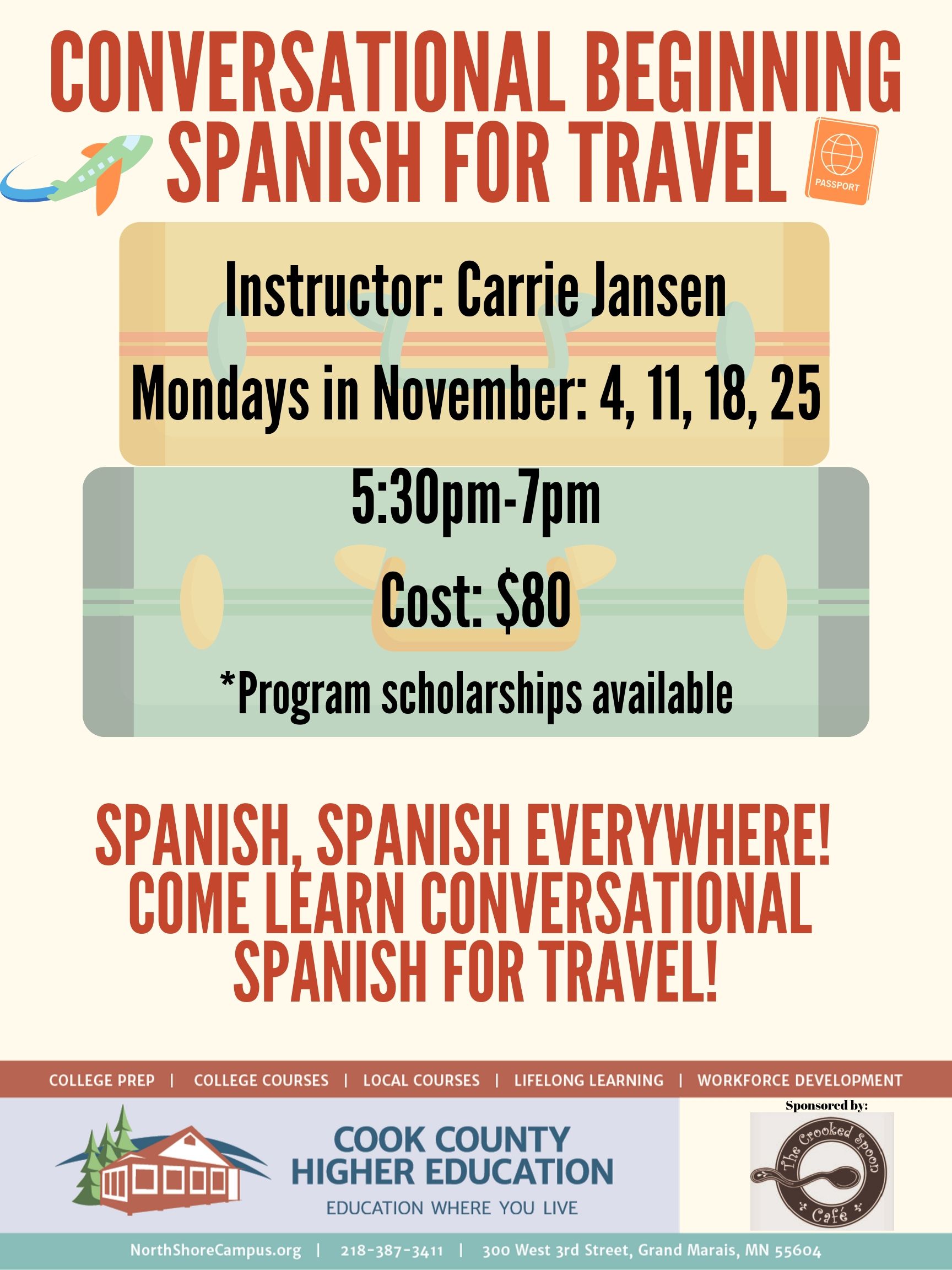 Beginning Conversational Spanish for Travel