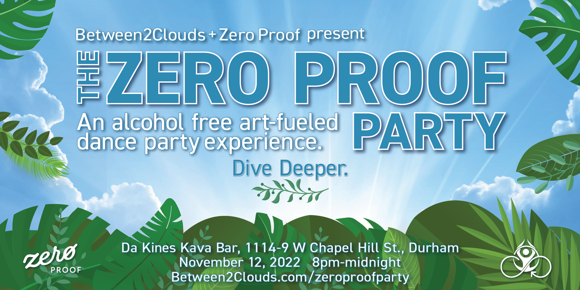 The Zero-Proof Party: alcohol free dance and art experience