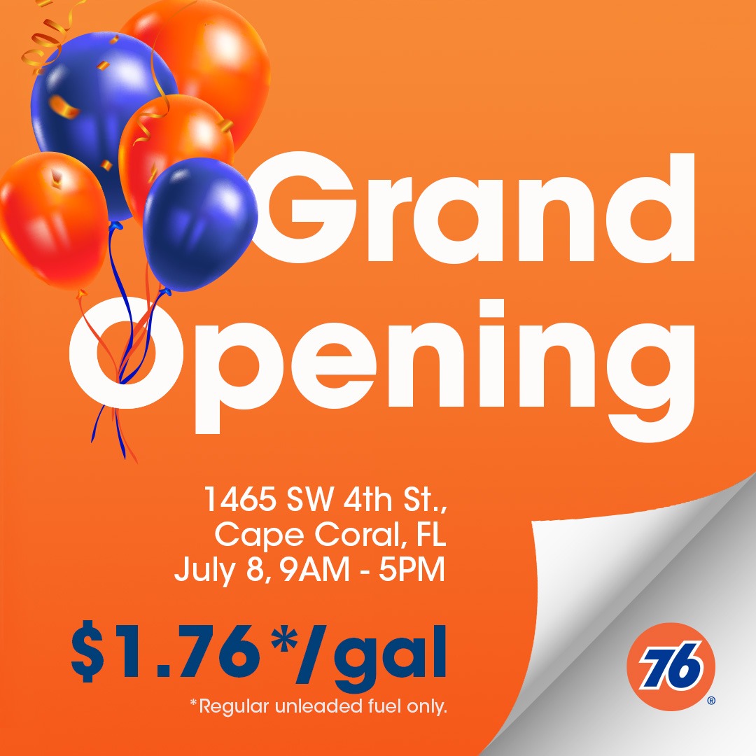 76® Gas Station Grand Opening