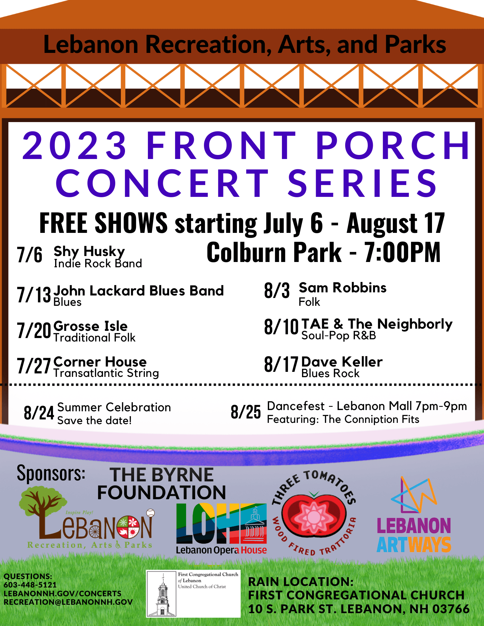 Front Porch Concert Series