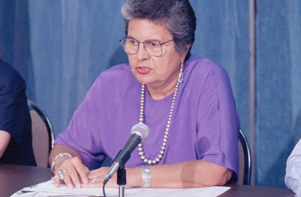Ada Deer, influential Native American leader and first woman to lead ...