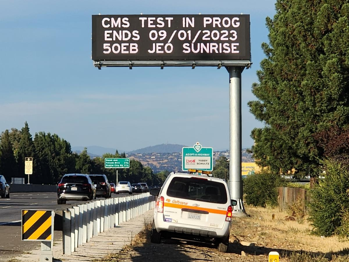 Caltrans Set to Deploy State-of-the-Art Electronic Message Signs | Elk ...