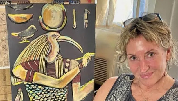 Artist Reception "Egyptian Gods & Goddesses with Meagan Murphy