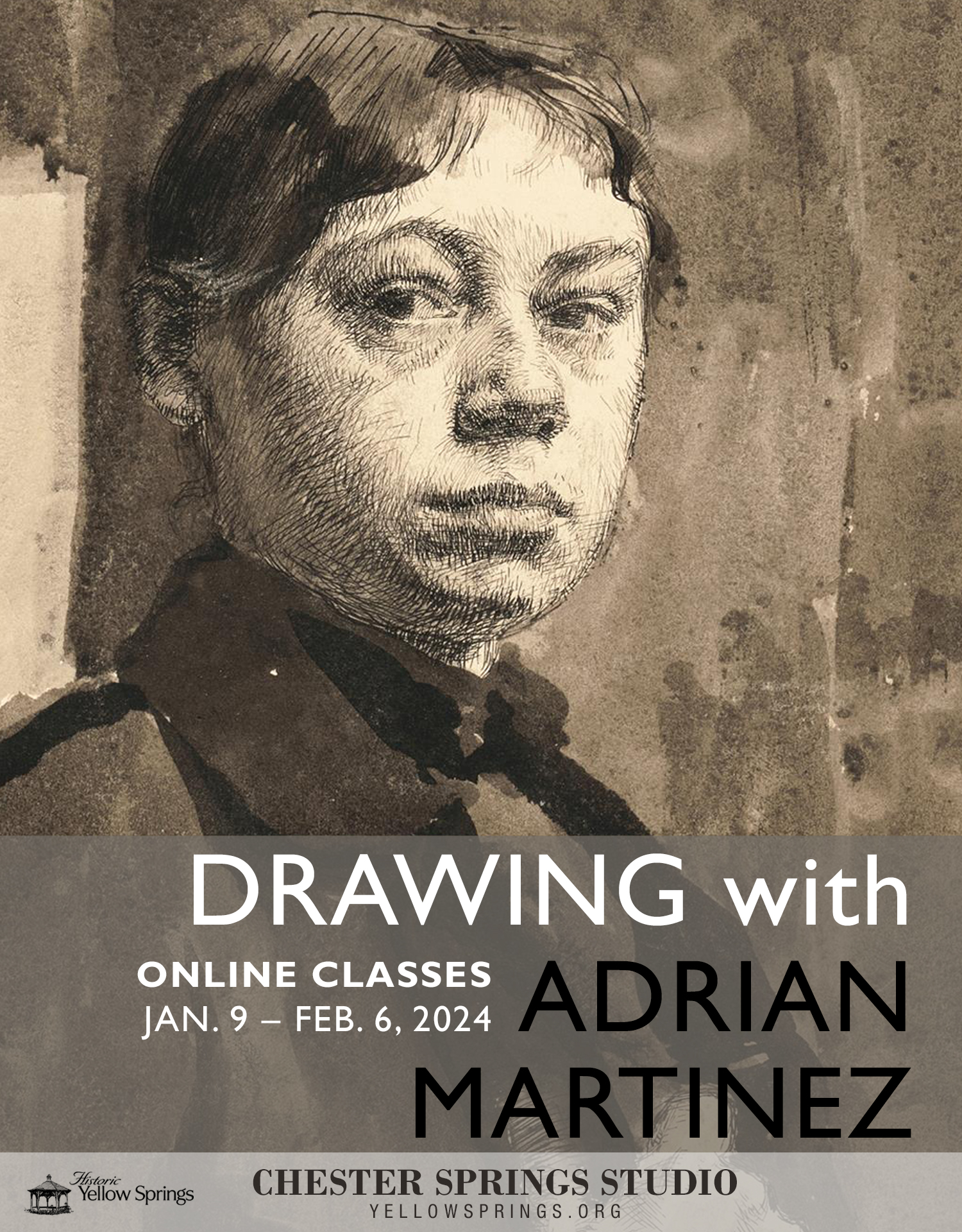 Drawing with Adrian Martinez