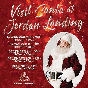 Visit Santa at Jordan Landing