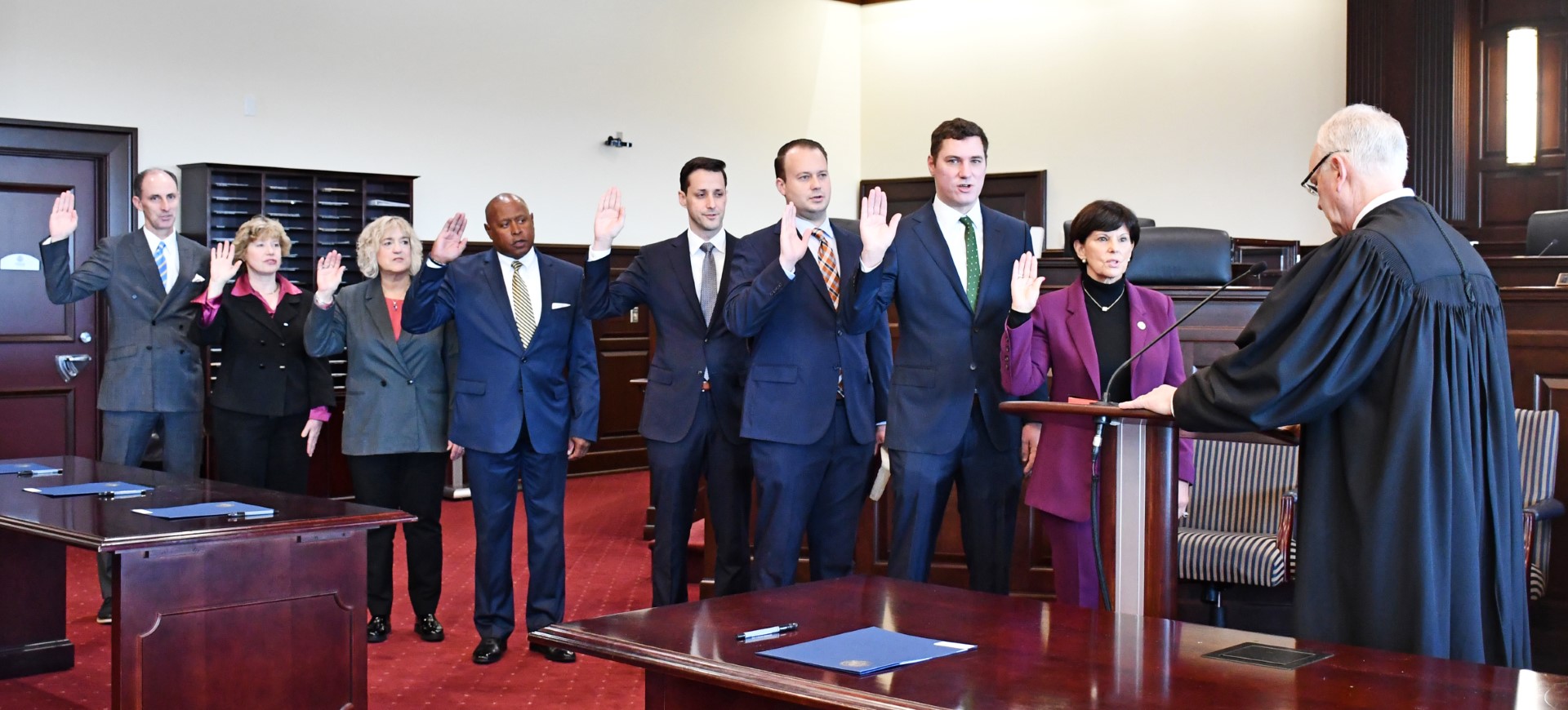 Newly elected, current county officials, judges sworn in | Chester ...
