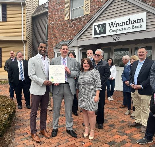 Wrentham Cooperative Bank Ribbon Cutting | Norfolk/Wrentham - Local ...