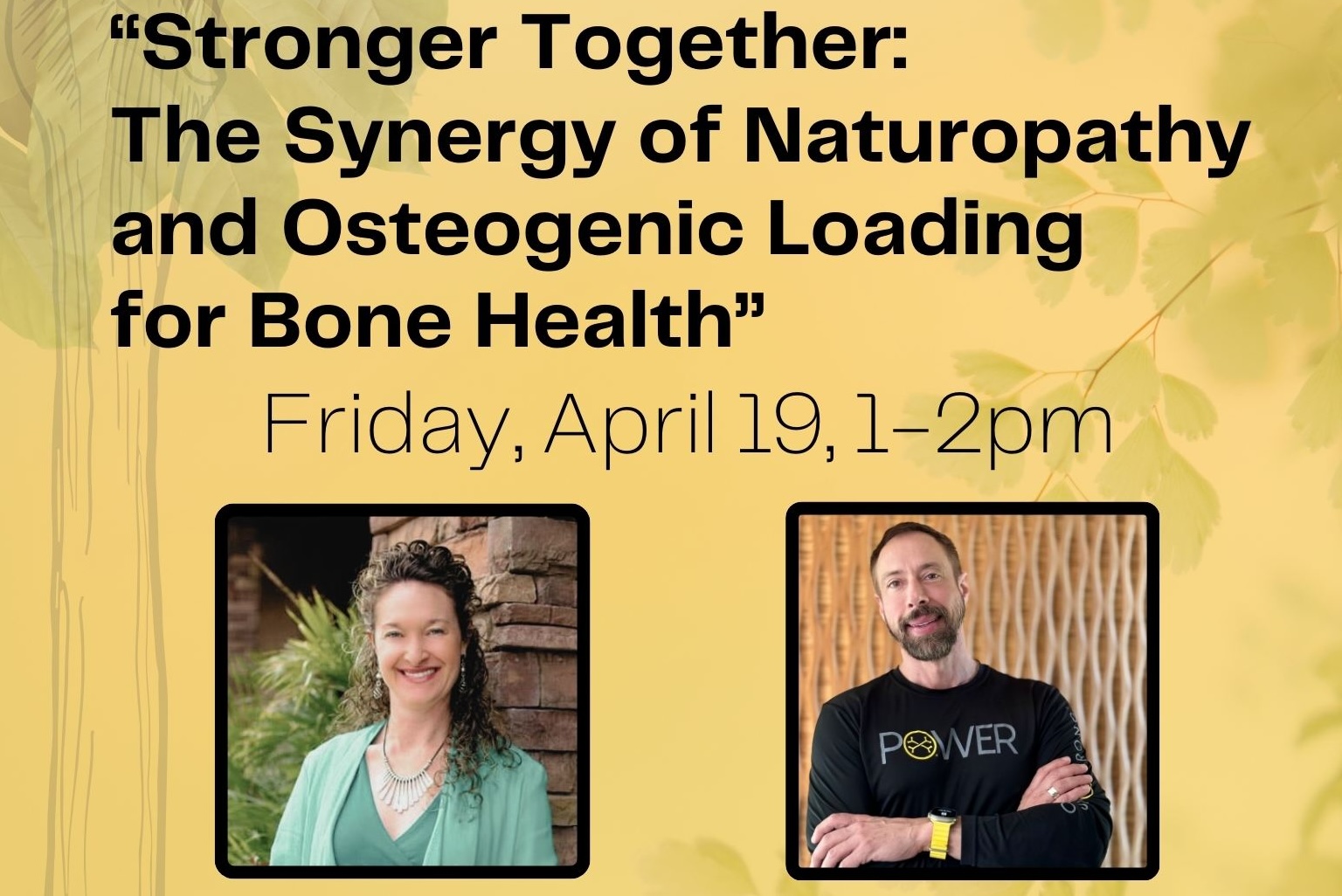 Naturopathy & Osteogenic Loading for Bone Health
