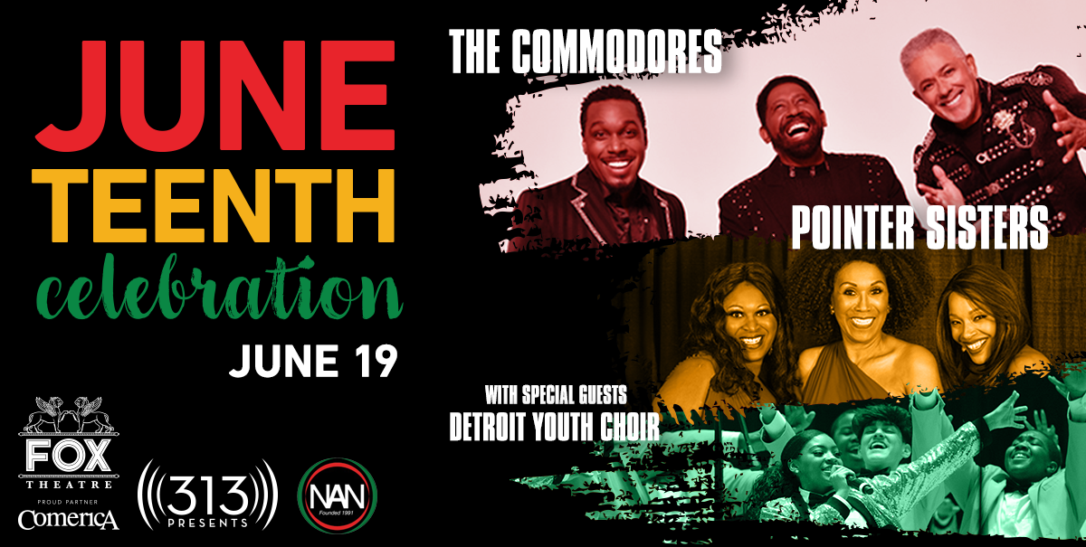 The Commodores and the Pointer Sisters Juneteenth Celebration