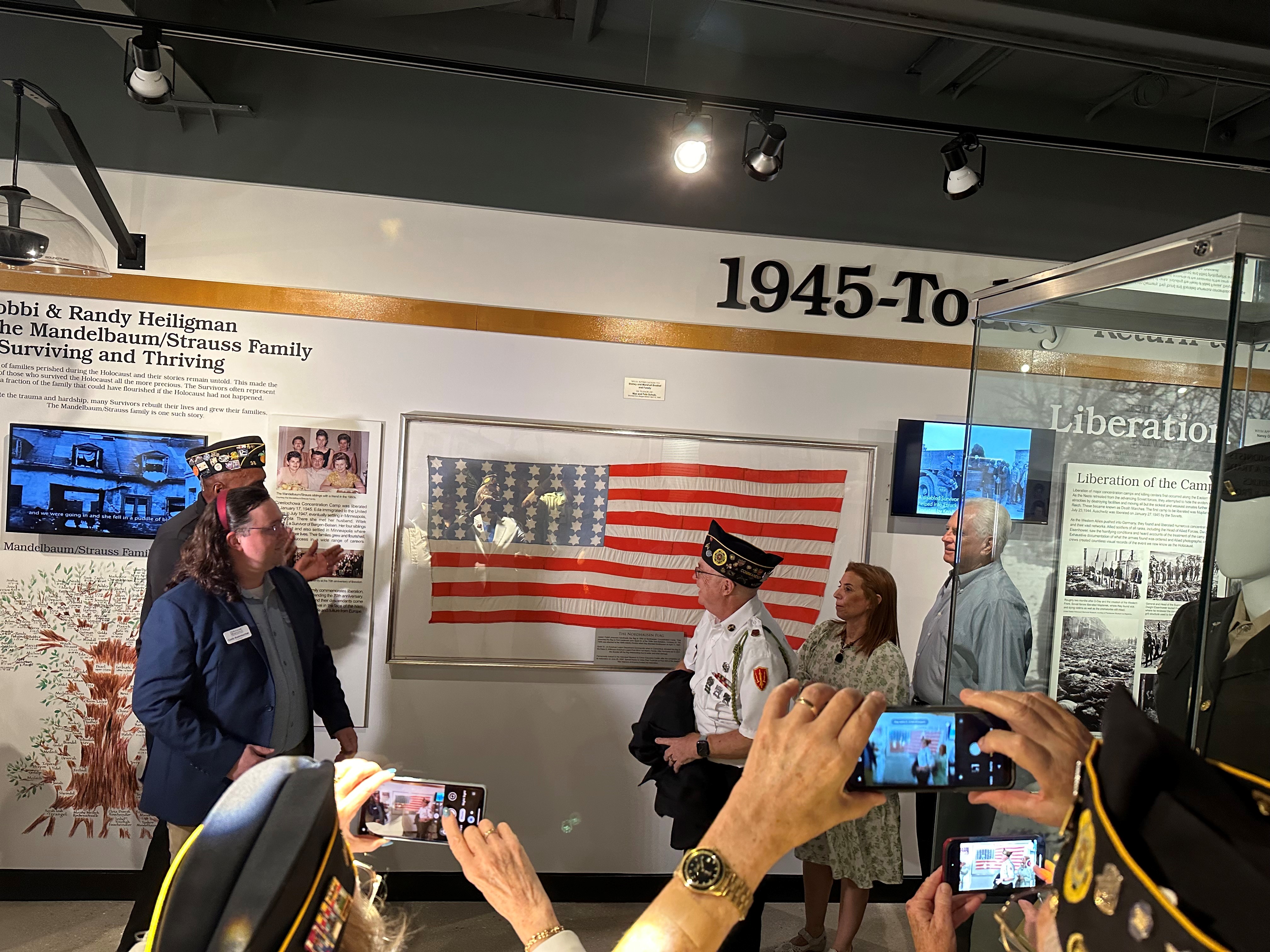 Naples Museum Received WWII Flag | Toti.com
