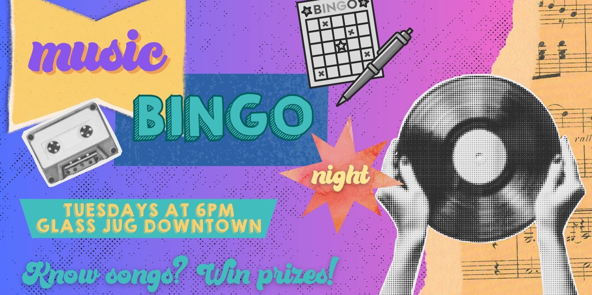 Music Bingo Night