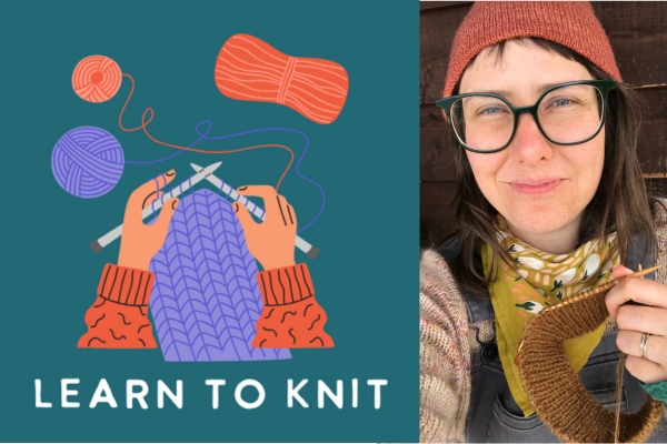 Free Knitting Class at the Library