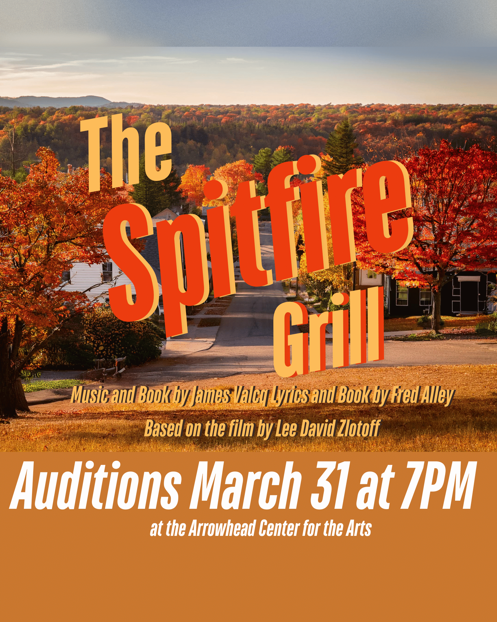 Auditions for Musical The Spitfire Grill, Musicians needed