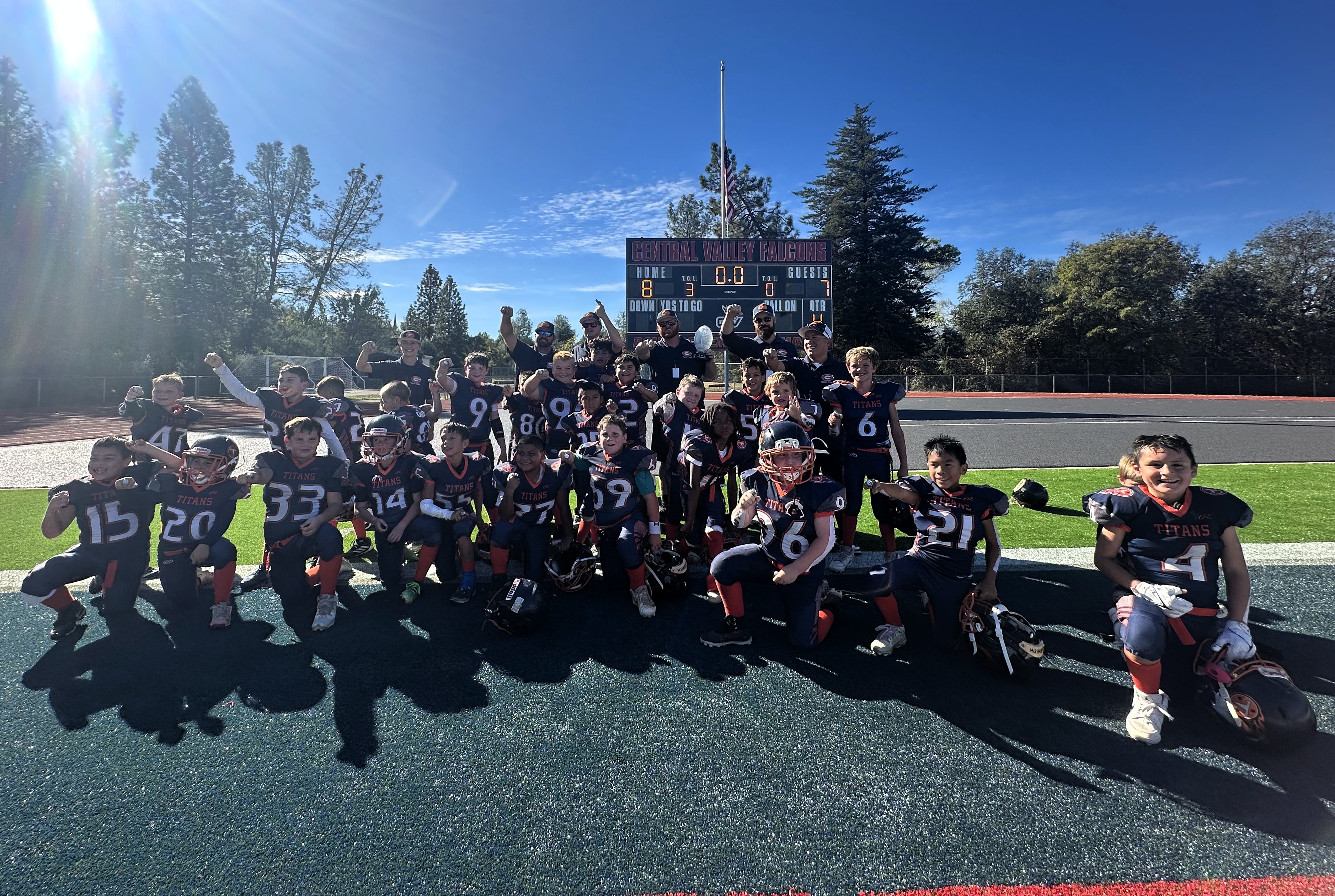Titans 8U Blow Jr. Pirates Out of the Water | The Gridley News
