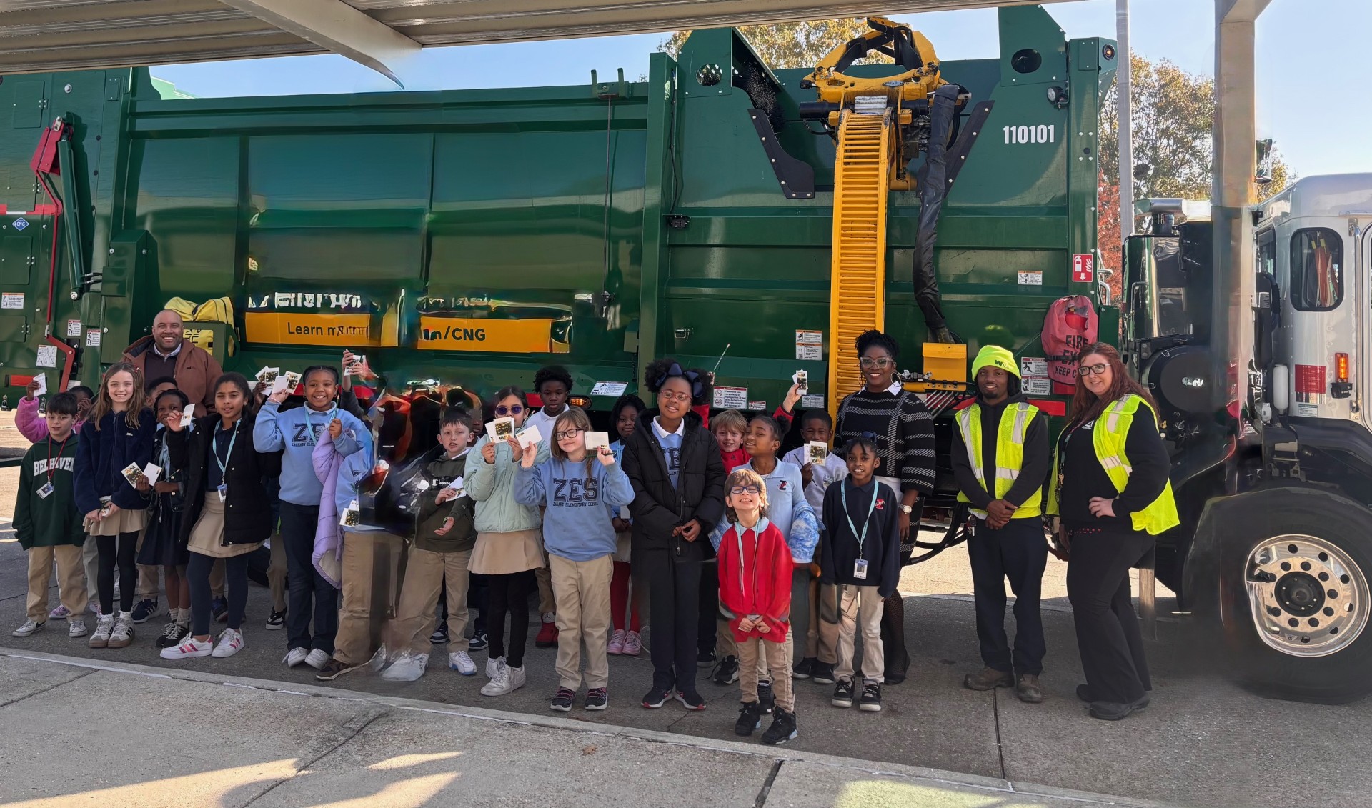 Waste Management and City of Zachary Public Works Inspire Young ...