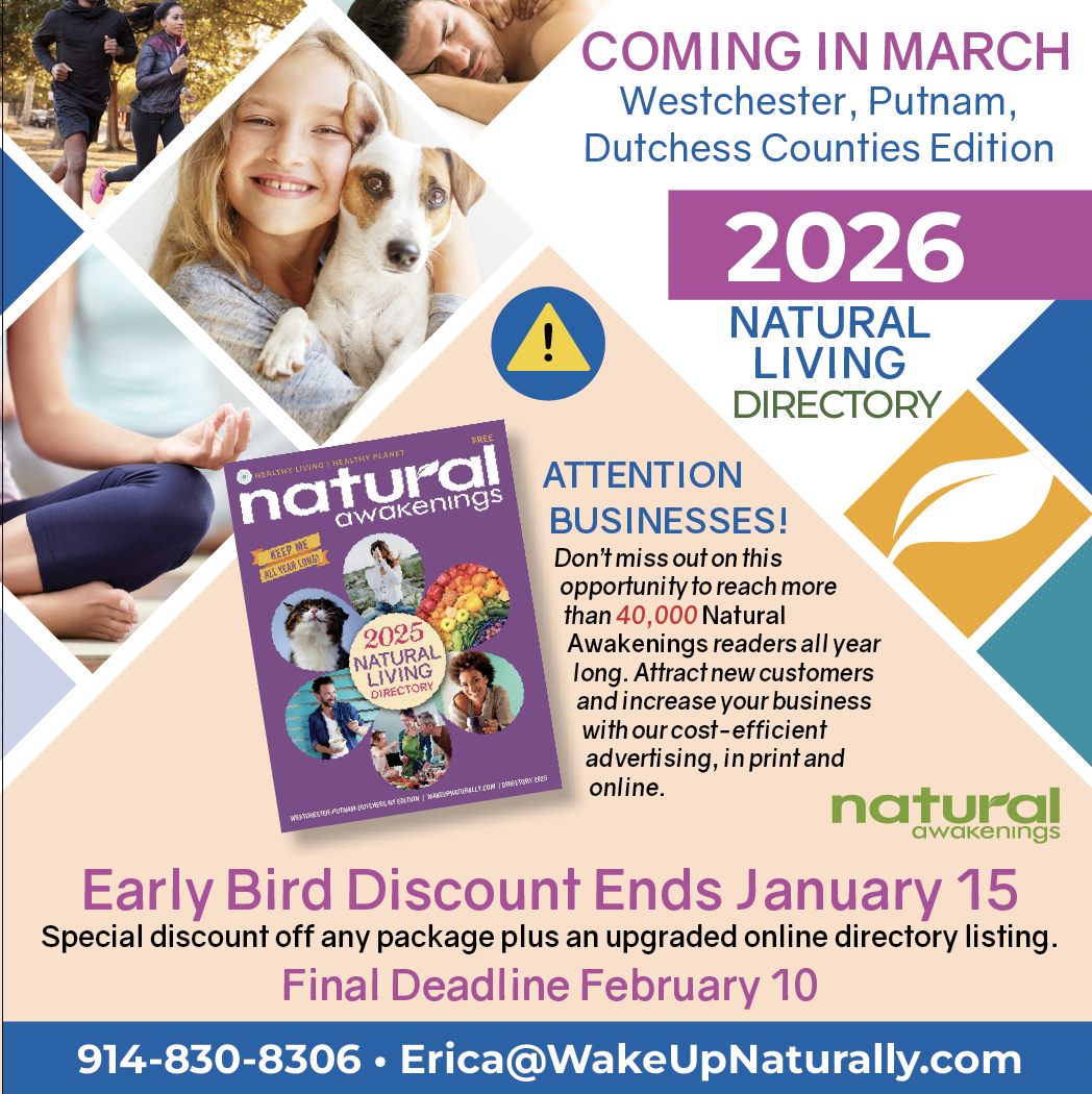 Advertise in the 2026 Annual Natural Living Directory