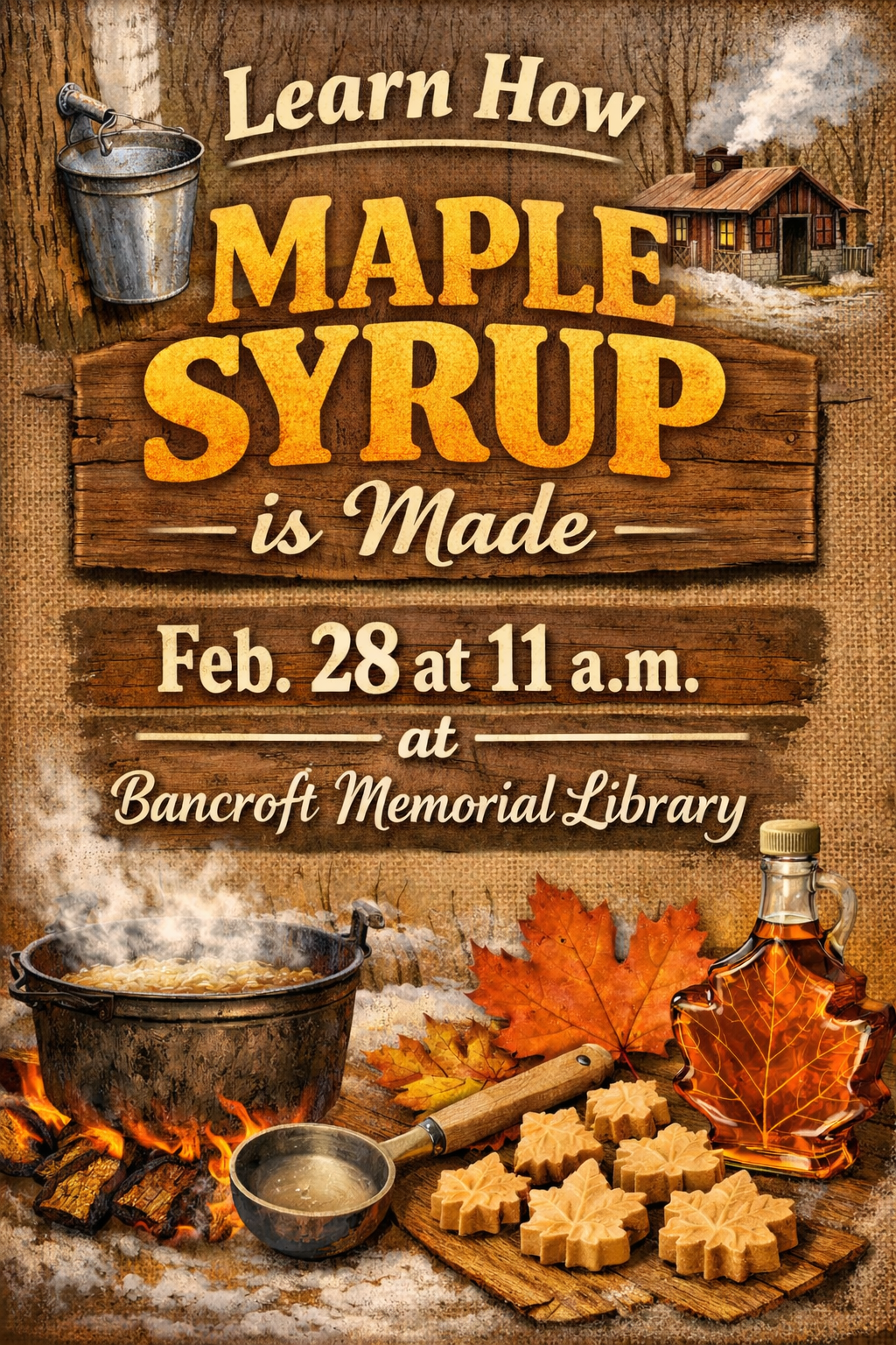 Tap into Spring: Learn how maple syrup is made on Feb. 28 | Hopedale ...