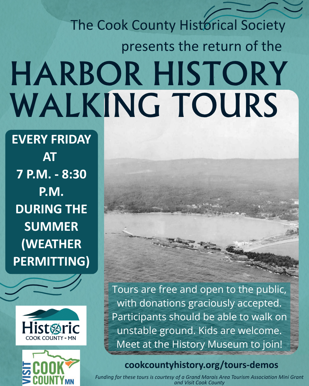 Harbor History Walking Tours with the Cook County Historical Society