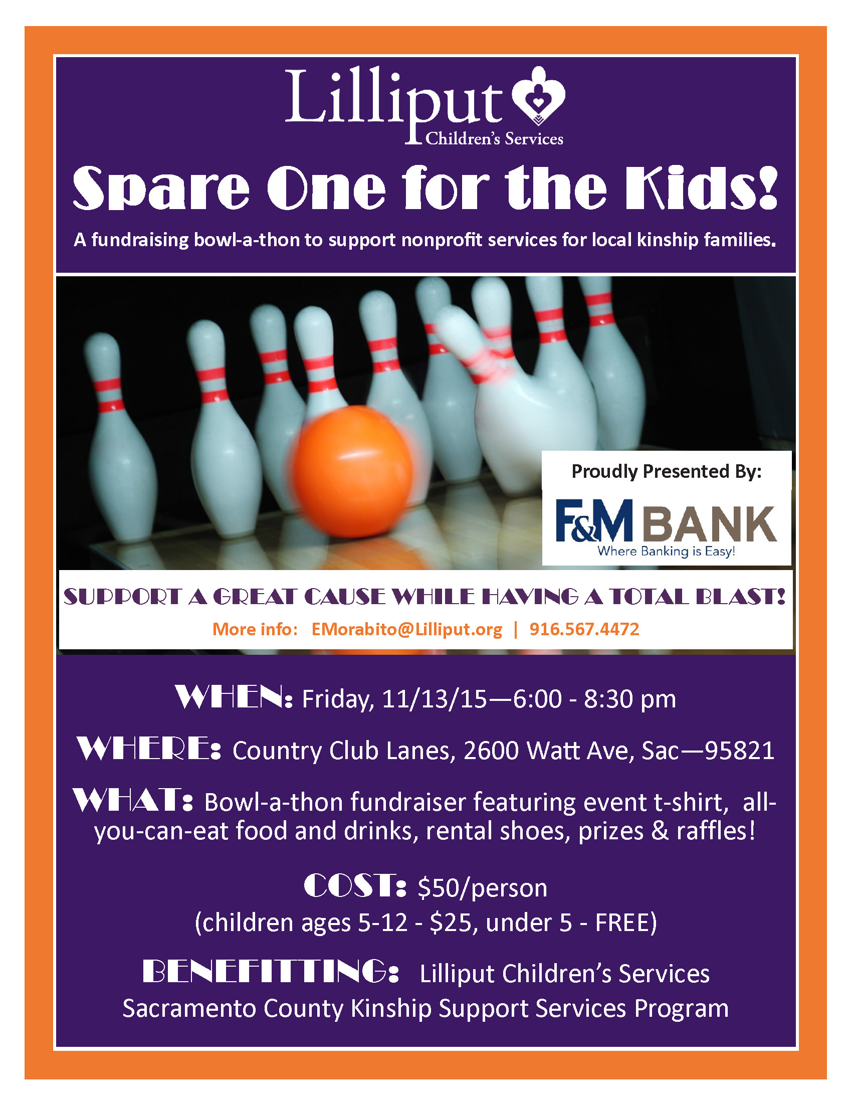 Spare One For the Kids