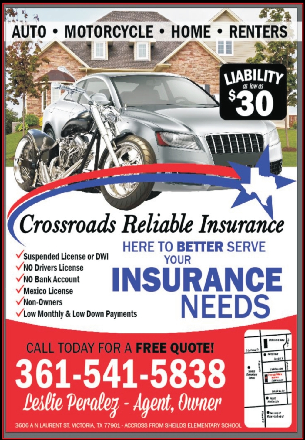 For Insurance You Can Trust Call Crossroads Reliable Insurance In ...