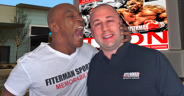 Meet Mike Tyson & Pete Rose at Fiterman Sports Grand Opening ...