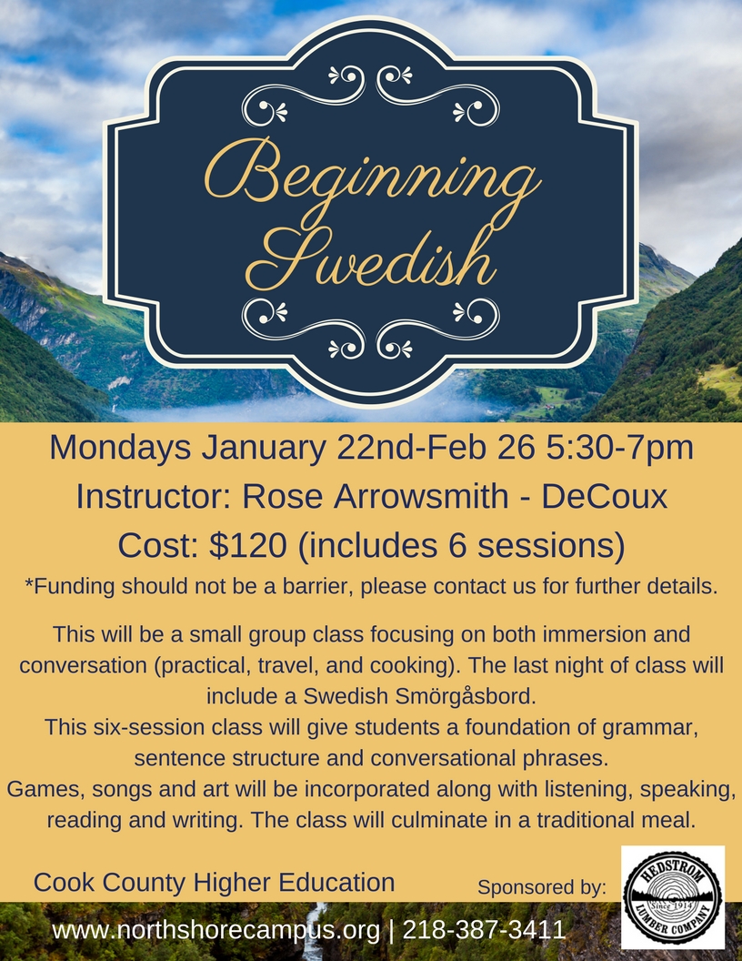 Beginning Swedish - 6 Sessions