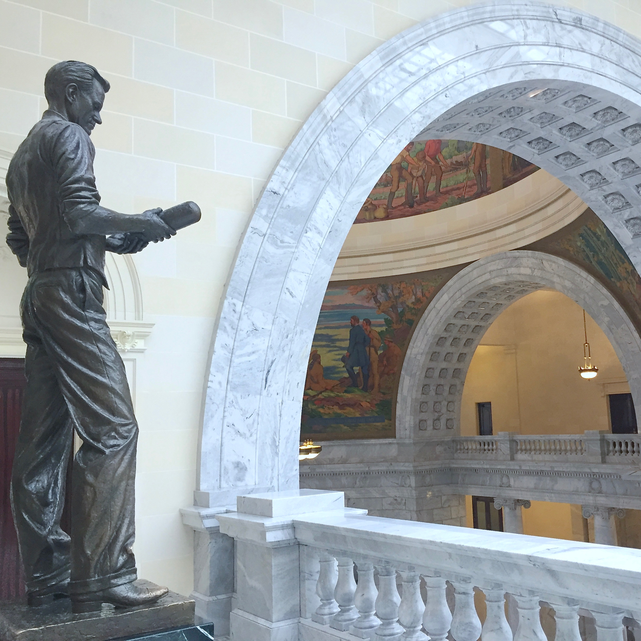 Return Farnsworth statue to Capitol, urges former Ridgecrest principal ...