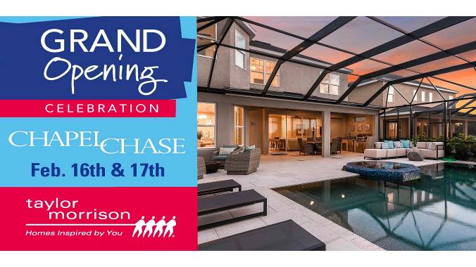 Taylor Morrison Hosts Model Grand Opening at Chapel Chase