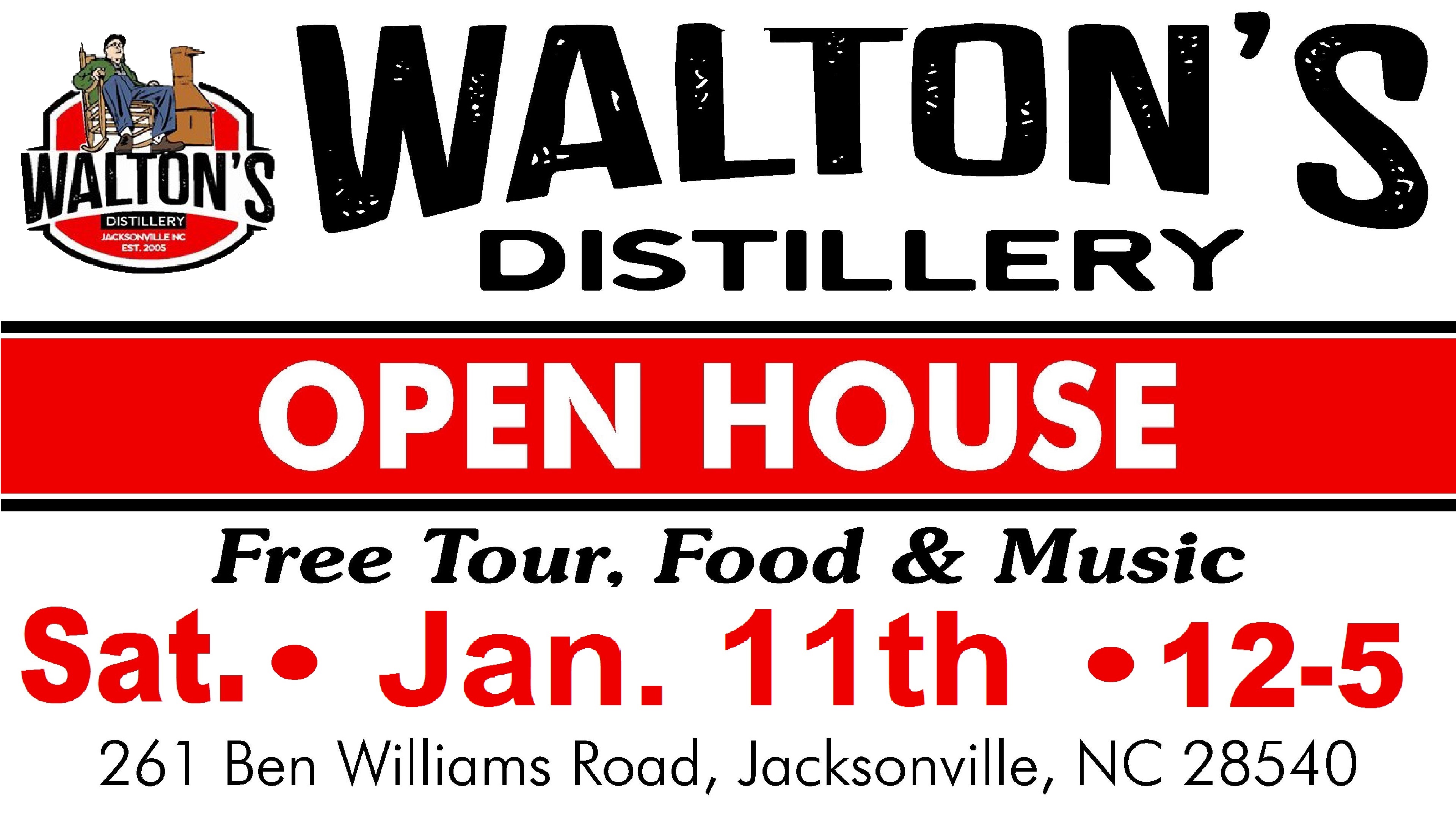 Walton's Distillery Open House!