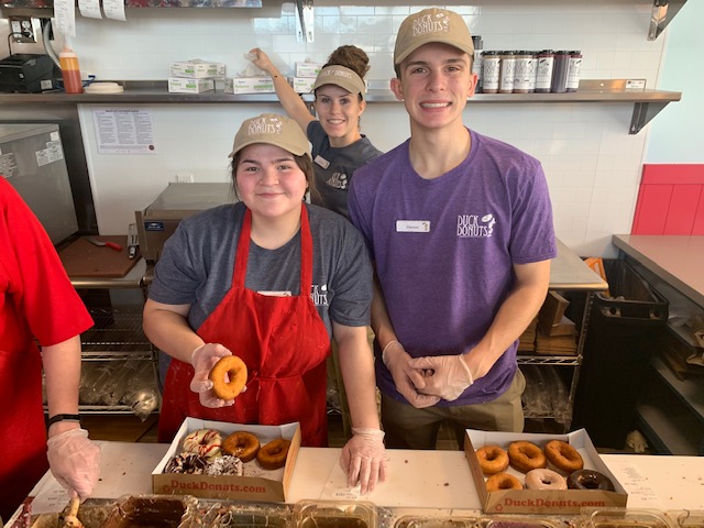 All the ducks in a row at the new Duck Donuts in South Jordan | South ...