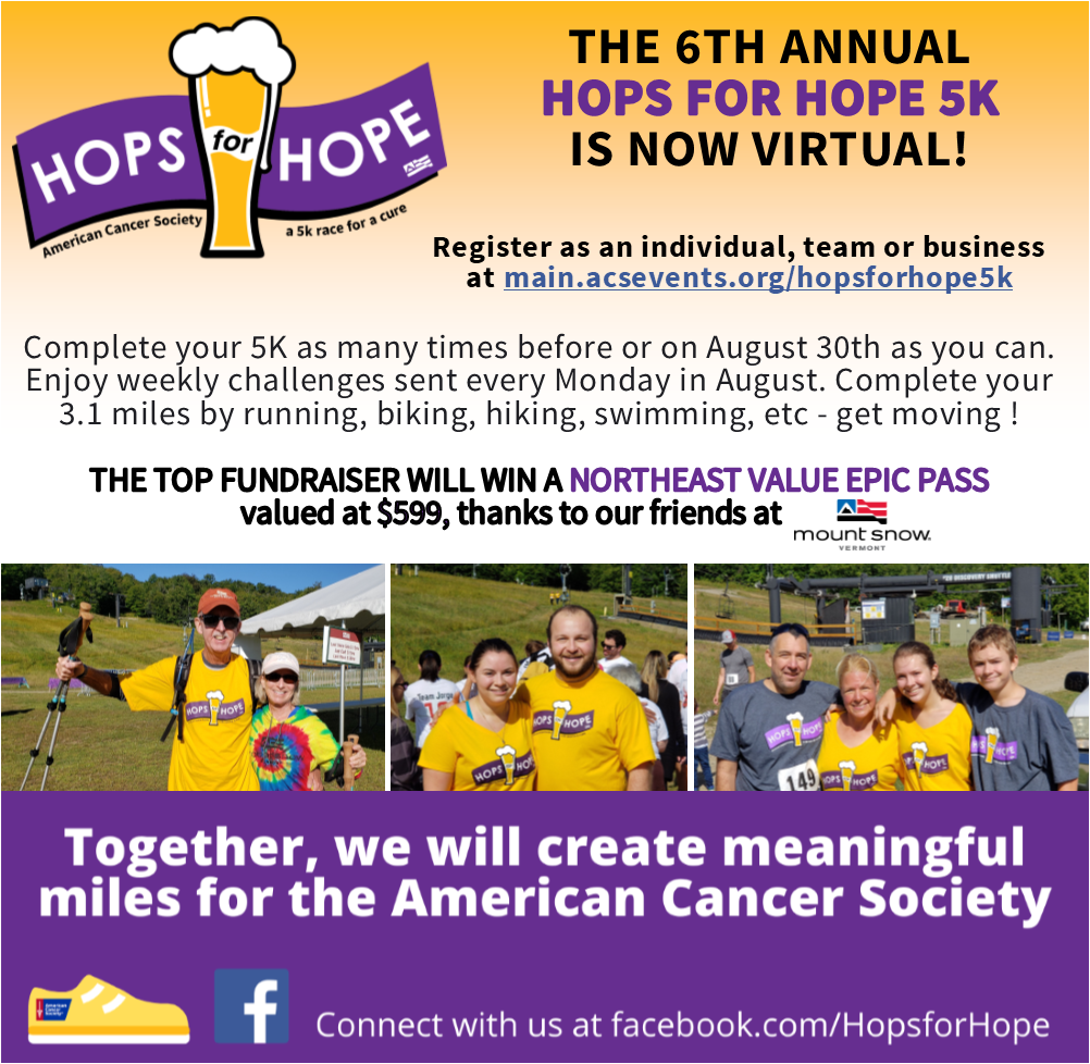 Hops for Hope 5K Goes Virtual | Brew View | What's New, What's Good ...
