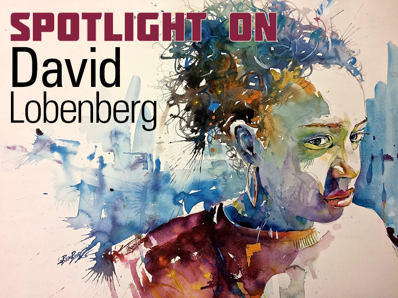 Spotlight on Watercolor Artist David Lobenberg | Style Magazine