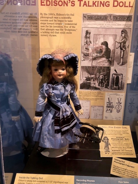 Museum Musings: Edison's Talking Doll