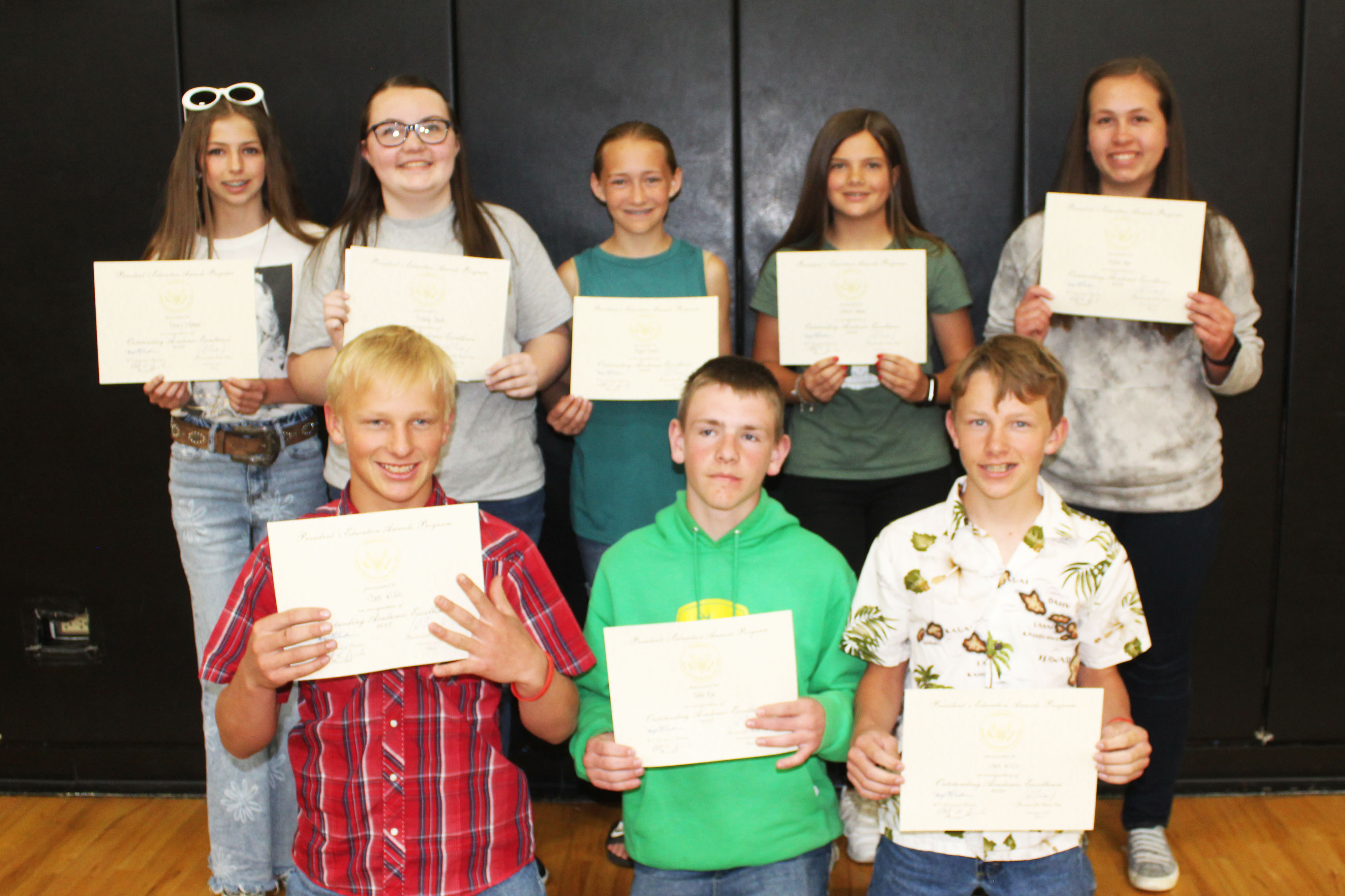 Malad Middle School honors students for achievements | Oneida County ...