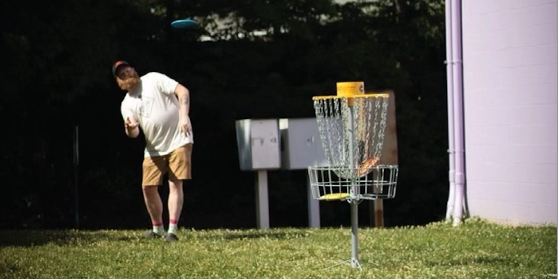 Disc Golf Pop-Up in Durham Central Park