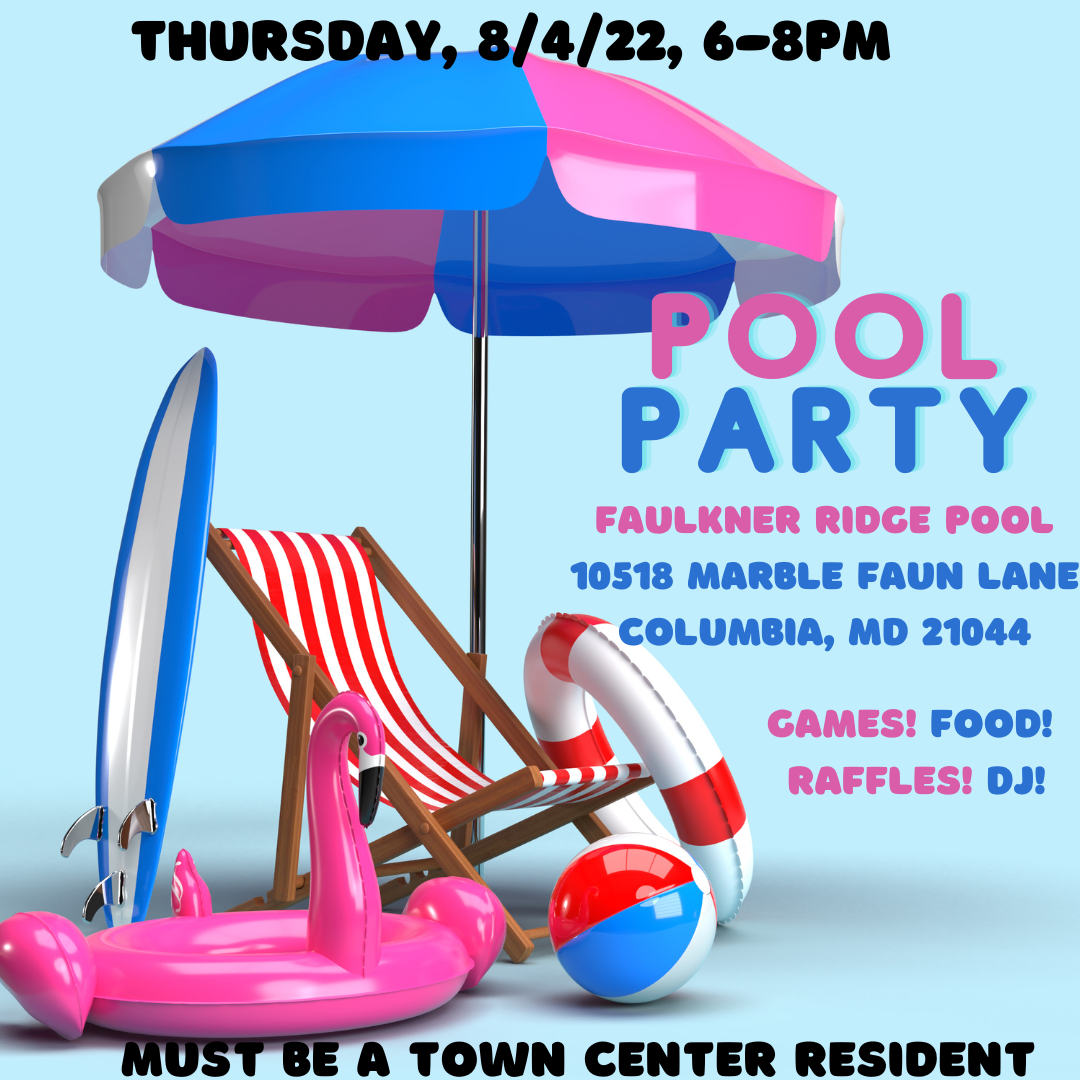 Town Center Community Pool Party