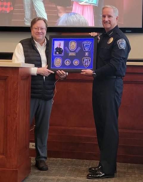 All Hail the (retiring police) Chief! | Draper Journal