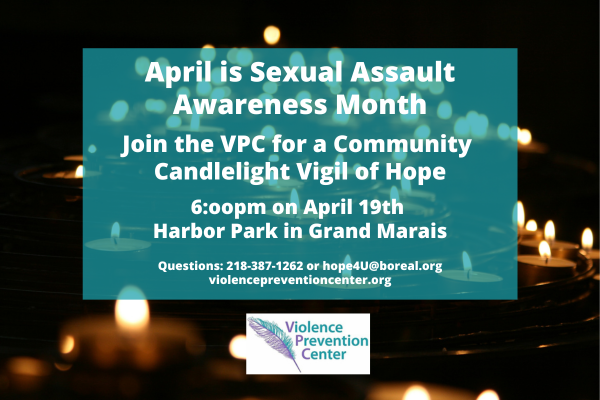 Sexual Assault Awareness Month Candlelight Vigil