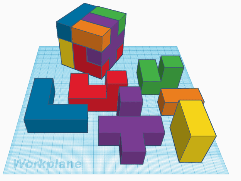 3D Design Using Tinkercad: Make a 3D Printed Puzzle Cube