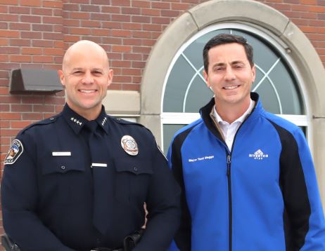 New Riverton Police Chief, Blair Barfuss, accepts law enforcement ...